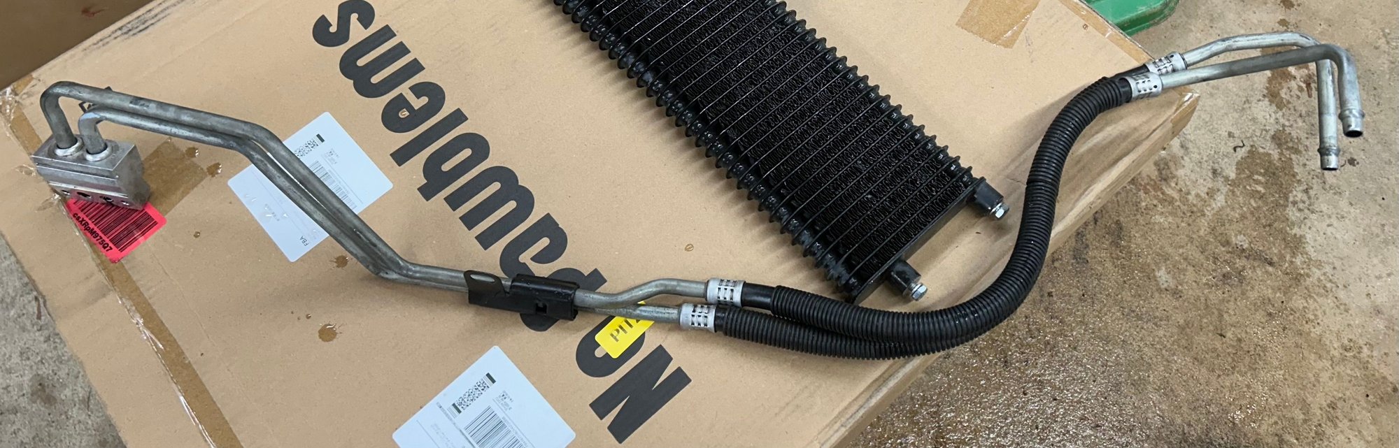 FS (For Sale) C6 Z06 Engine oil cooler + lines - CorvetteForum ...