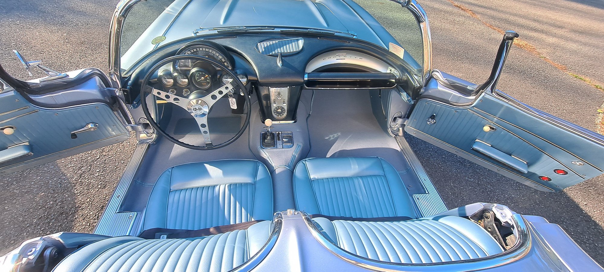 62 with Horizon Blue Interior - CorvetteForum - Chevrolet Corvette ...