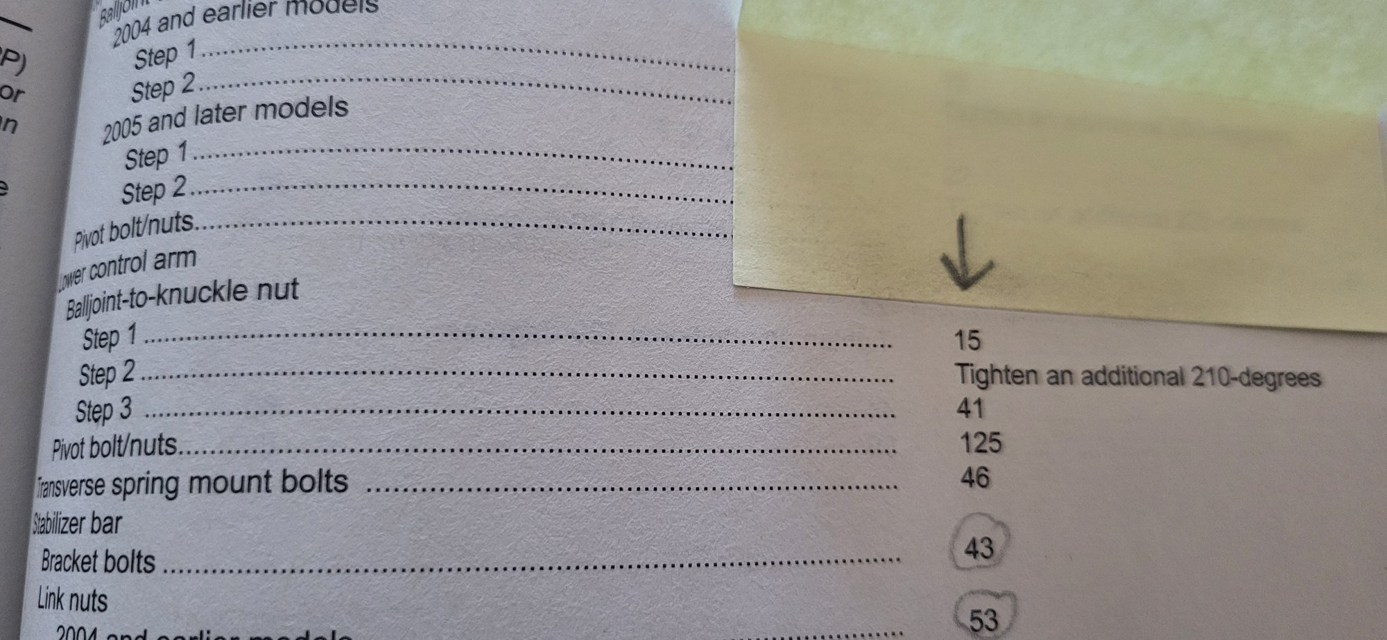 Front Lower Ball Joint torque procedure - CorvetteForum - Chevrolet ...