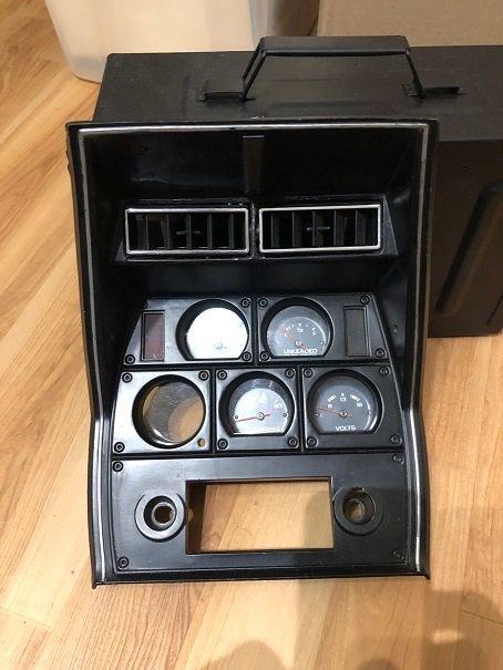 FS (For Sale) 1977 Center dash cluster with gauges, vents, and upper ...