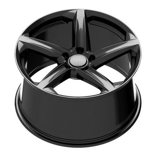 FS (For Sale) Reproduction Replica Gloss Black 5-spoke Rim Wheel 20x11 ...