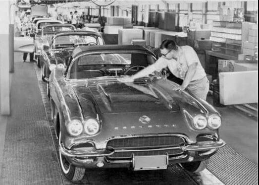 C1 1962 Corvette assembly line photo - CorvetteForum - Chevrolet ...
