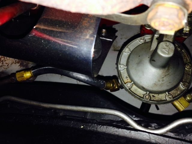 56 fuel line routing pic... - CorvetteForum - Chevrolet Corvette Forum ...