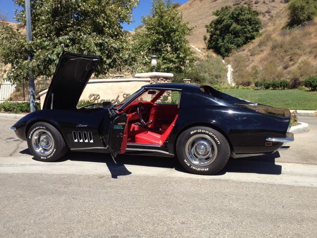 FS (For Sale) 1969 Tuxedo Black w/red interior - CorvetteForum ...
