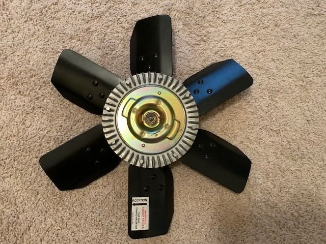 FS (For Sale) Big Block Hayden HD Fan Clutch and 6 Blade Fan ...