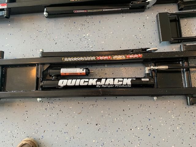 Quickjack Portable Car Lift Ranger Bendpak 5000 lb Capacity 110 Volt BL ...