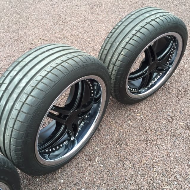 FS: WCC Bullet SR1 Black rims w/ tires. MINT - CorvetteForum ...