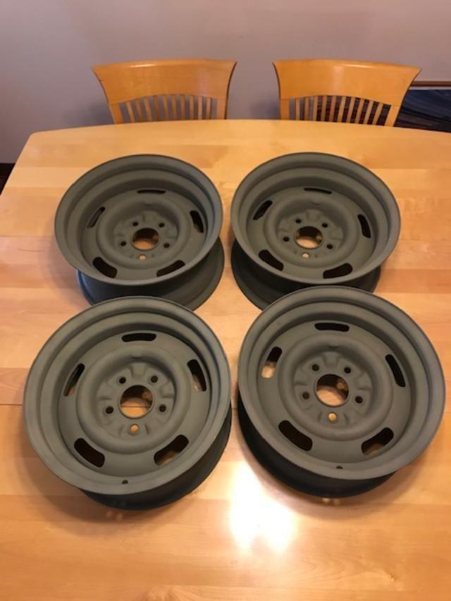 FS (For Sale) 1967 Corvette DG Code 15X6 Rally Wheels Set of "4 ...