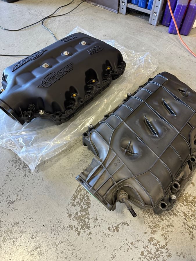 Stock Grand Sport + MSD intake & Attack Blue filter results ...