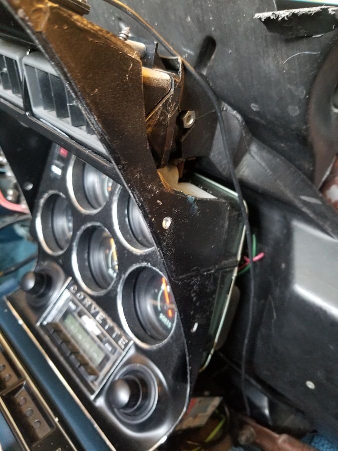 '69 Center Dash Bezel Repair - CorvetteForum - Chevrolet Corvette Forum ...