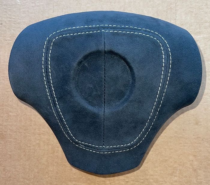 Apsis: This C6 Airbag Cover in Charcoal Alcantara w/Titanium Stitching ...