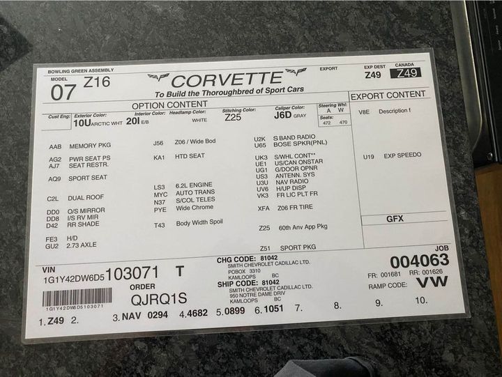 Corvettes For Sale [Canadian Section] - Page 58 - CorvetteForum ...