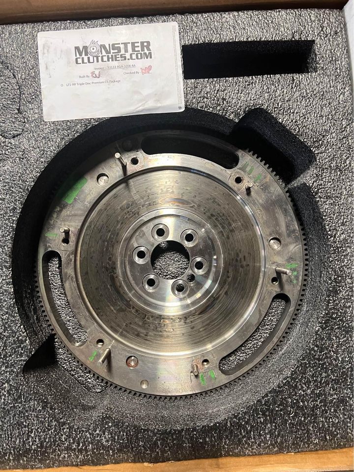 FS (For Sale) Monster Triple Disc Clutch and flywheel - CorvetteForum ...