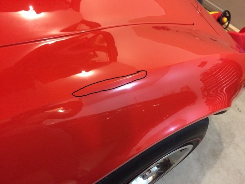 Crack in body line of front fender - CorvetteForum - Chevrolet Corvette ...