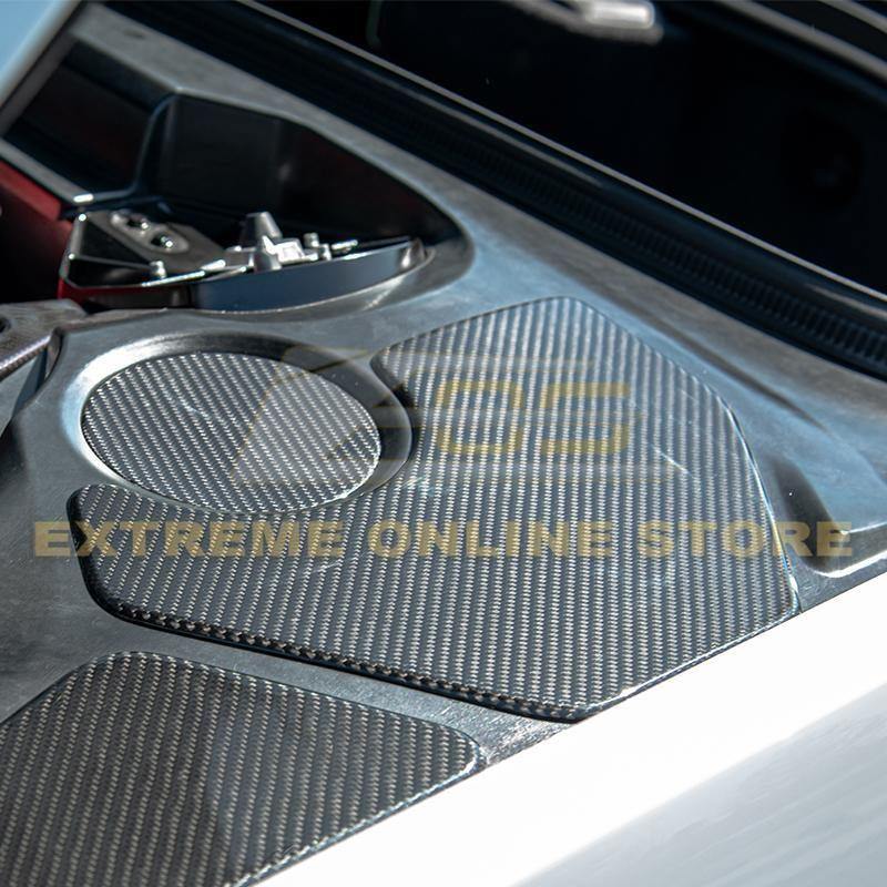 Corvette C8 Carbon Fiber Engine Bay Panel Overlay Accents Covers ...