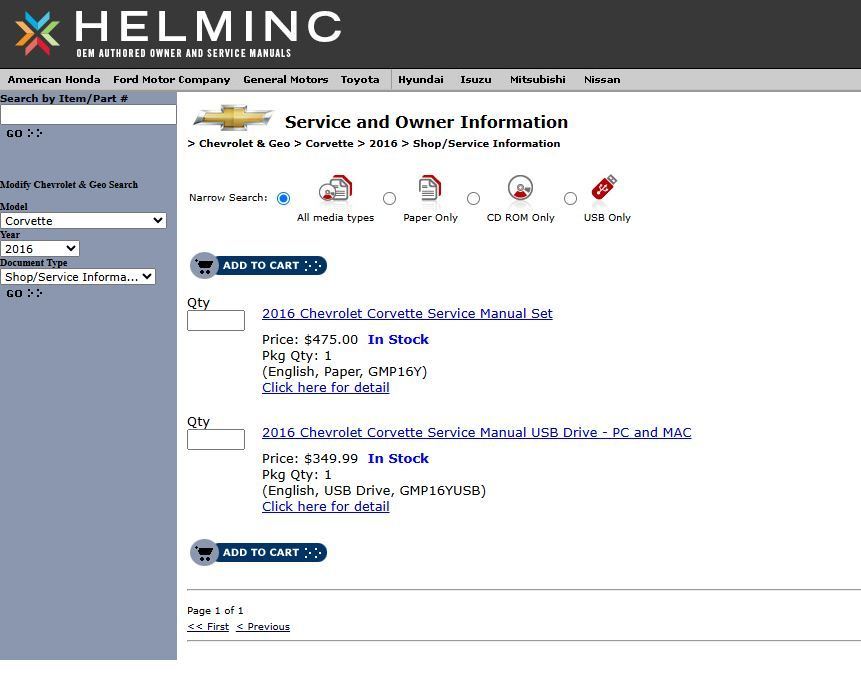 Anyone have the C7 GM Service Manuals from Helm Inc? - CorvetteForum ...