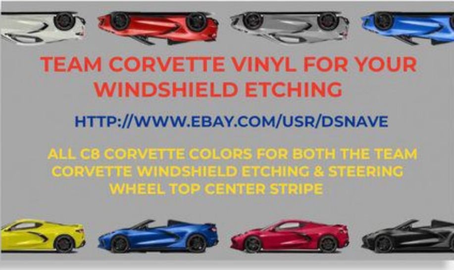 Easily Add Color To Your "Team Corvette" Windshield - CorvetteForum ...
