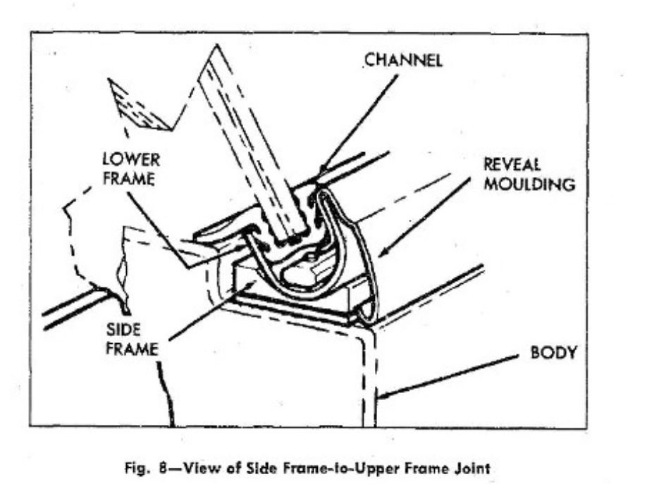 C1 windshield frame - CorvetteForum - Chevrolet Corvette Forum Discussion