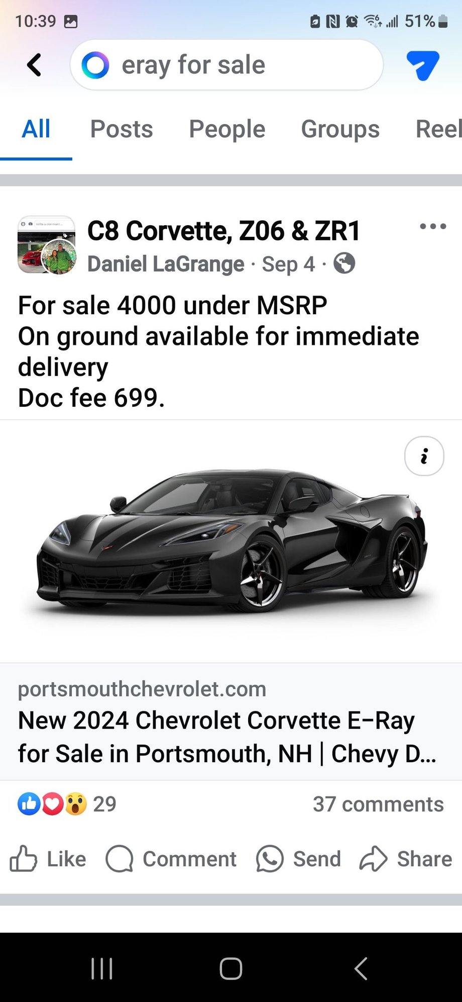 Eray selling at MSRP or discounted? - CorvetteForum - Chevrolet ...