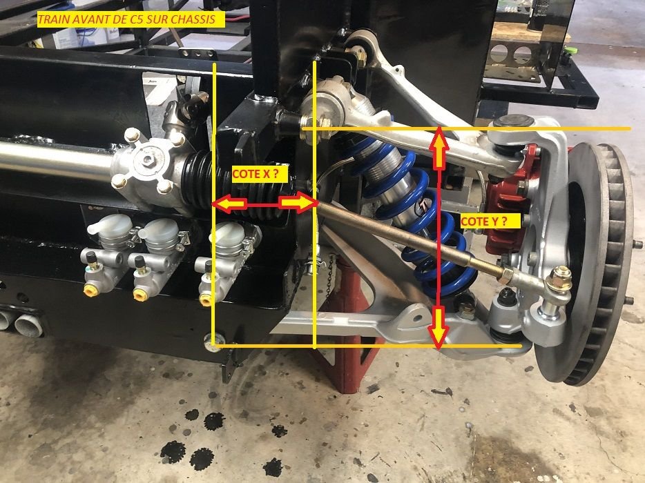 Ford GT40 Mk1 project with Corvette C5 front and rear uprights ...