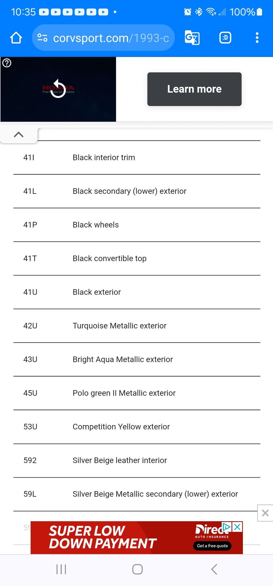 1993 rpo 41p - CorvetteForum - Chevrolet Corvette Forum Discussion
