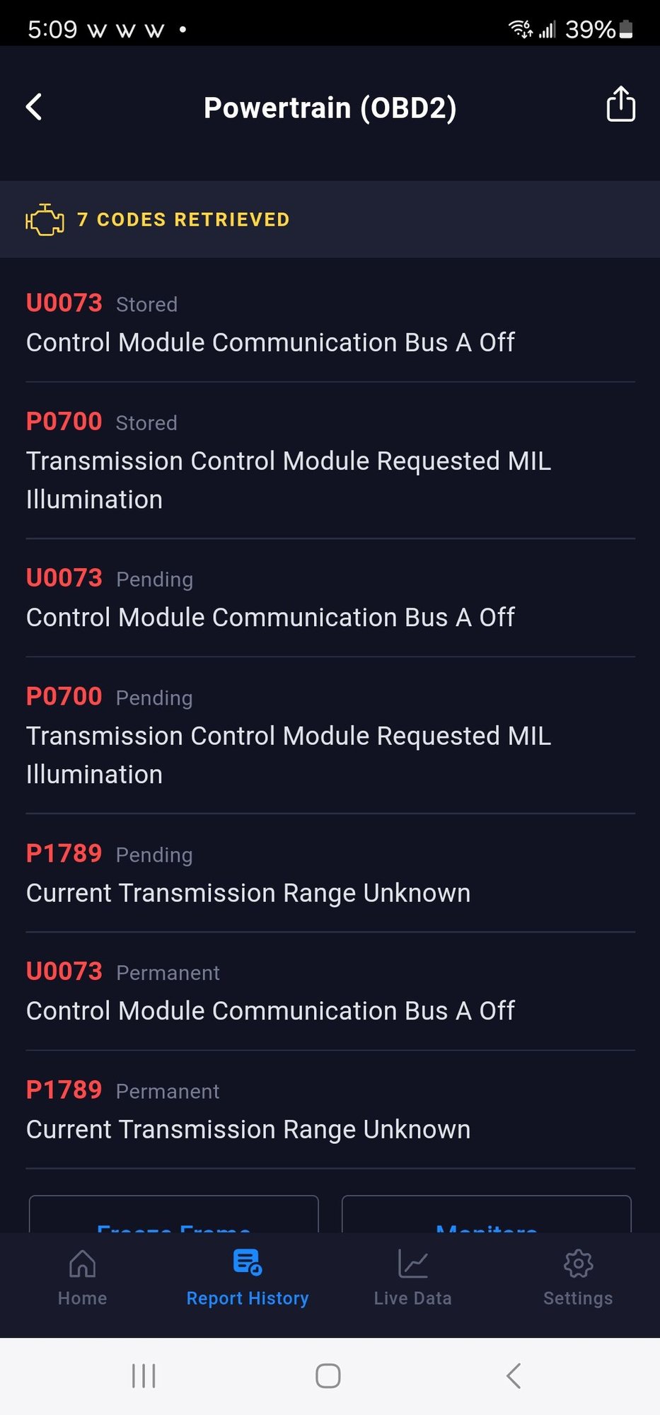 2020 C8 lots of error codes. - CorvetteForum - Chevrolet Corvette Forum ...