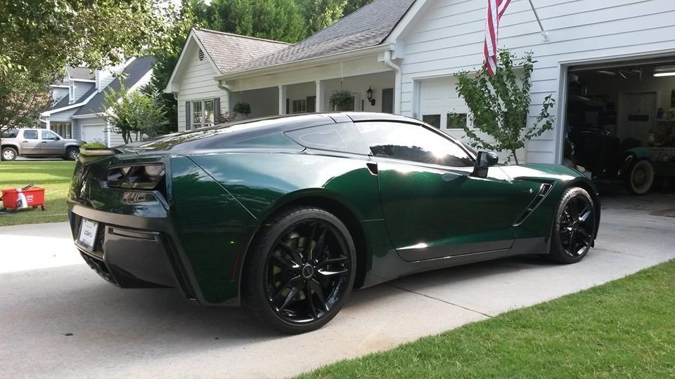 NUMBER OF 2014 CYBER GREY & LIMEROCK GREEN C7's PRODUCED ...