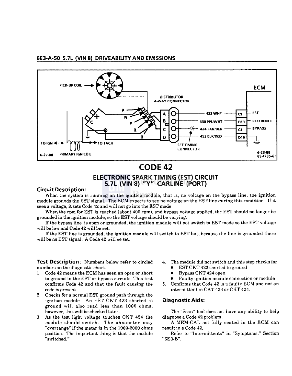 Code 42 Check Engine Light - CorvetteForum - Chevrolet Corvette Forum ...
