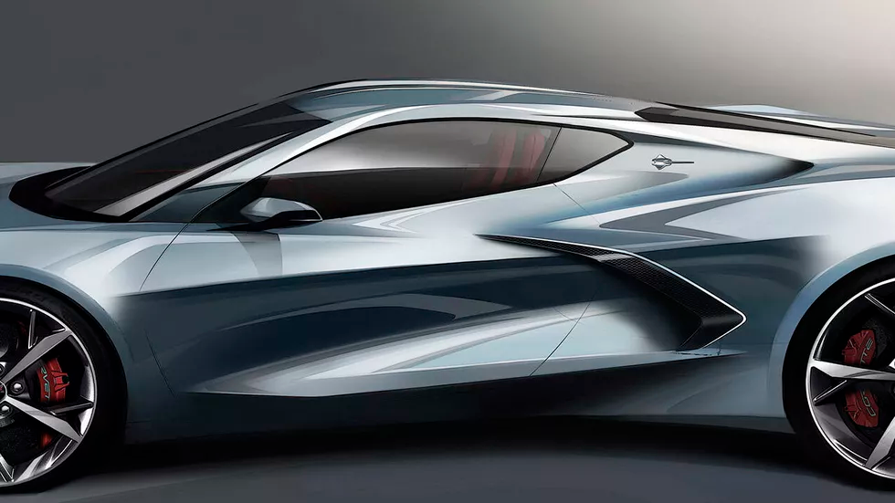 GM Reveals Alternative C8 Corvette Design Sketches - CorvetteForum - Chevrolet Corvette Forum ...
