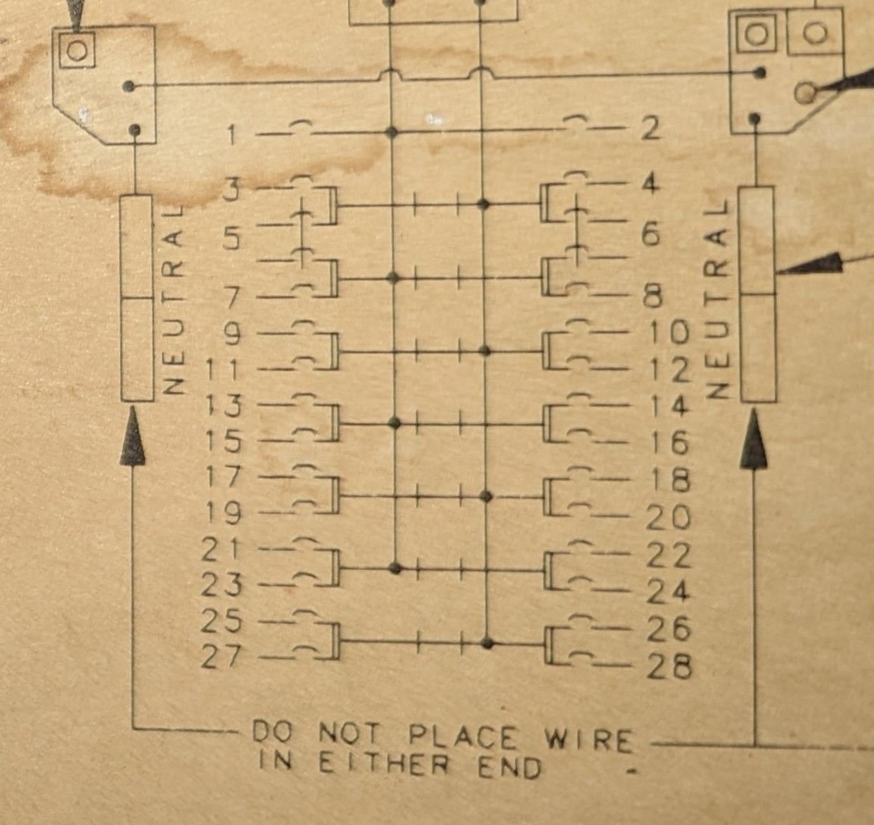 No 240v on breakers 1/3 in GE load center - DoItYourself.com Community Forums