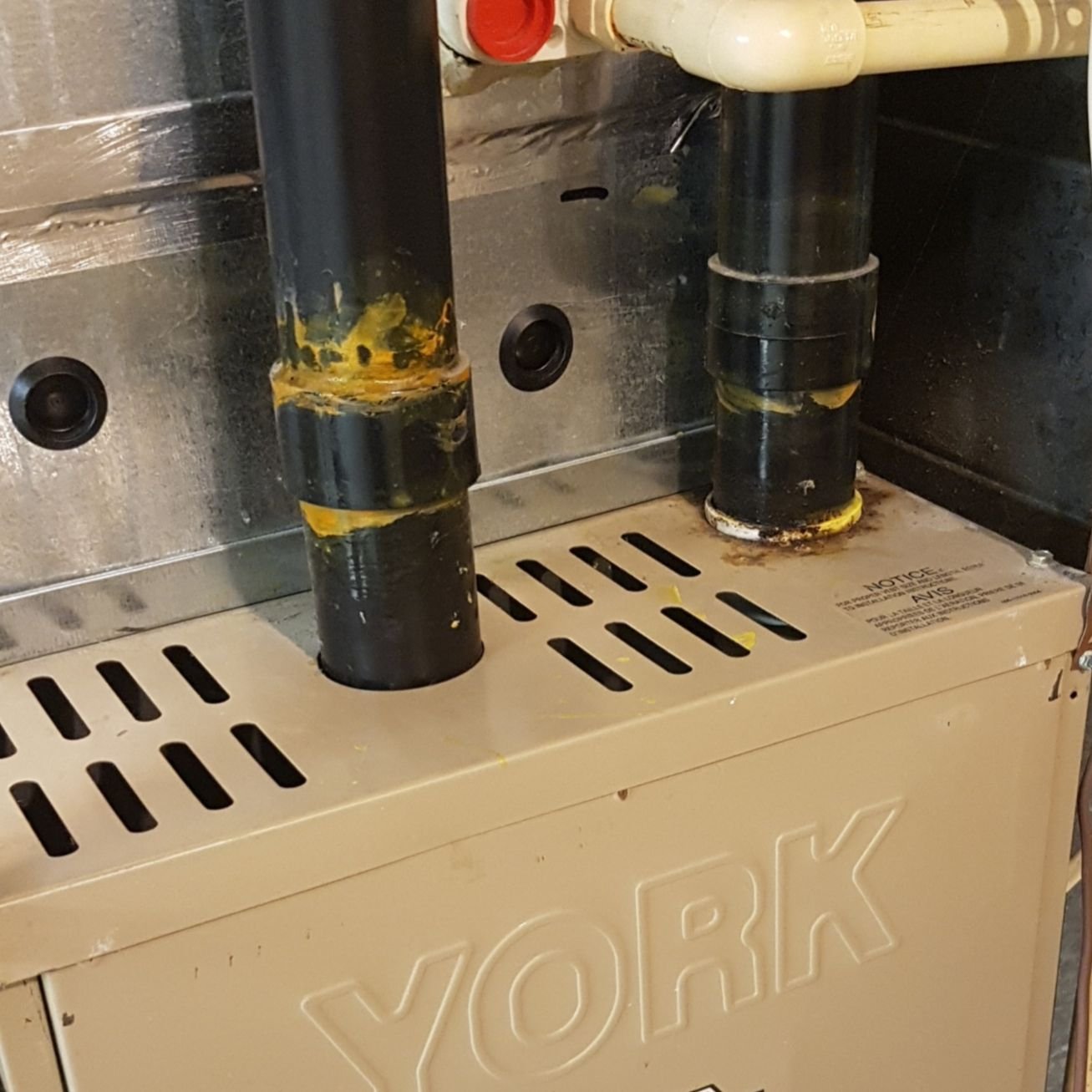 york diamond 90 furnace - minor rust issue - DoItYourself.com Community ...