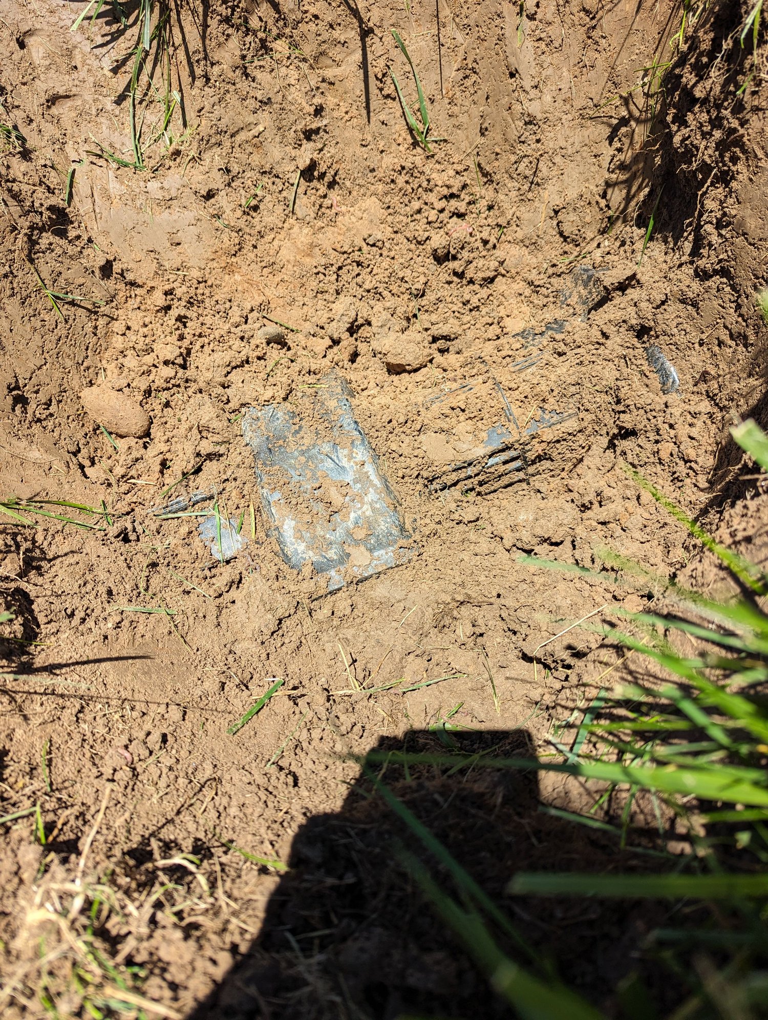 Help with ditch/hole forming from leach field runoff - DoItYourself.com ...