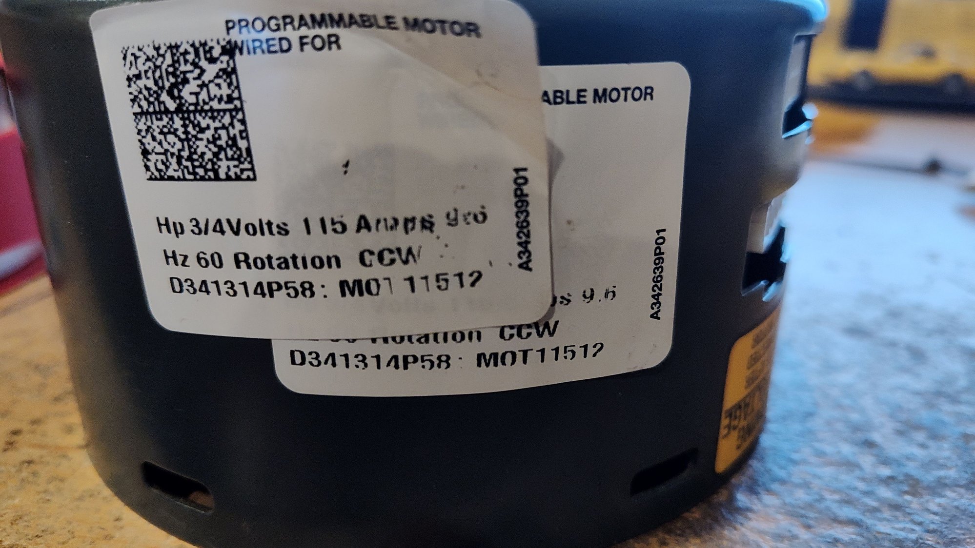 GE Motor 2.3 ECM Thermistor burnt - How to replace - DoItYourself.com ...