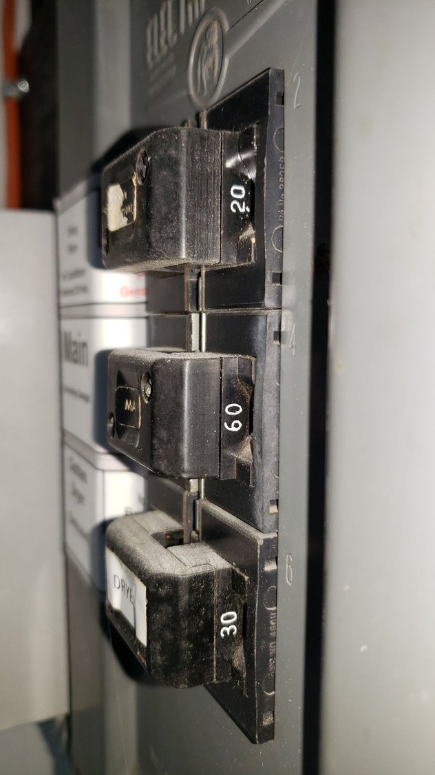 Help needed identifying electrical service total amps - DoItYourself ...