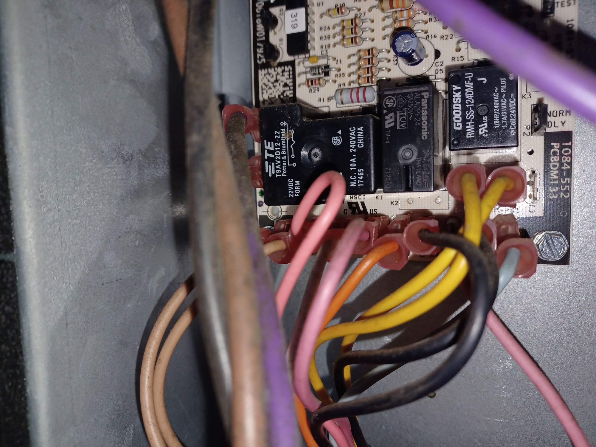Stat wiring at heat pump - DoItYourself.com Community Forums