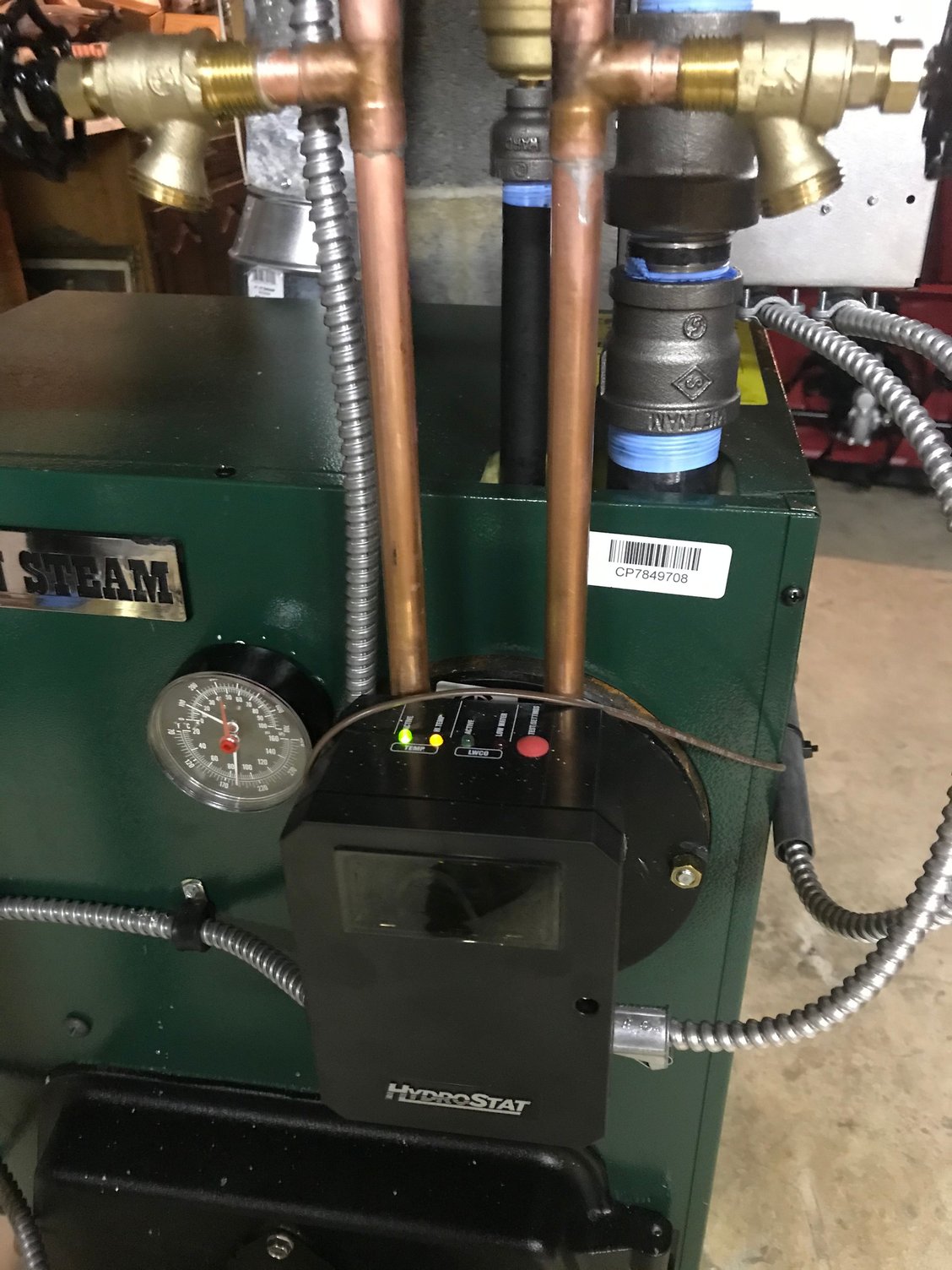 Meet my new boiler.....Union Steam (Supposedly W/M) - DoItYourself.com ...