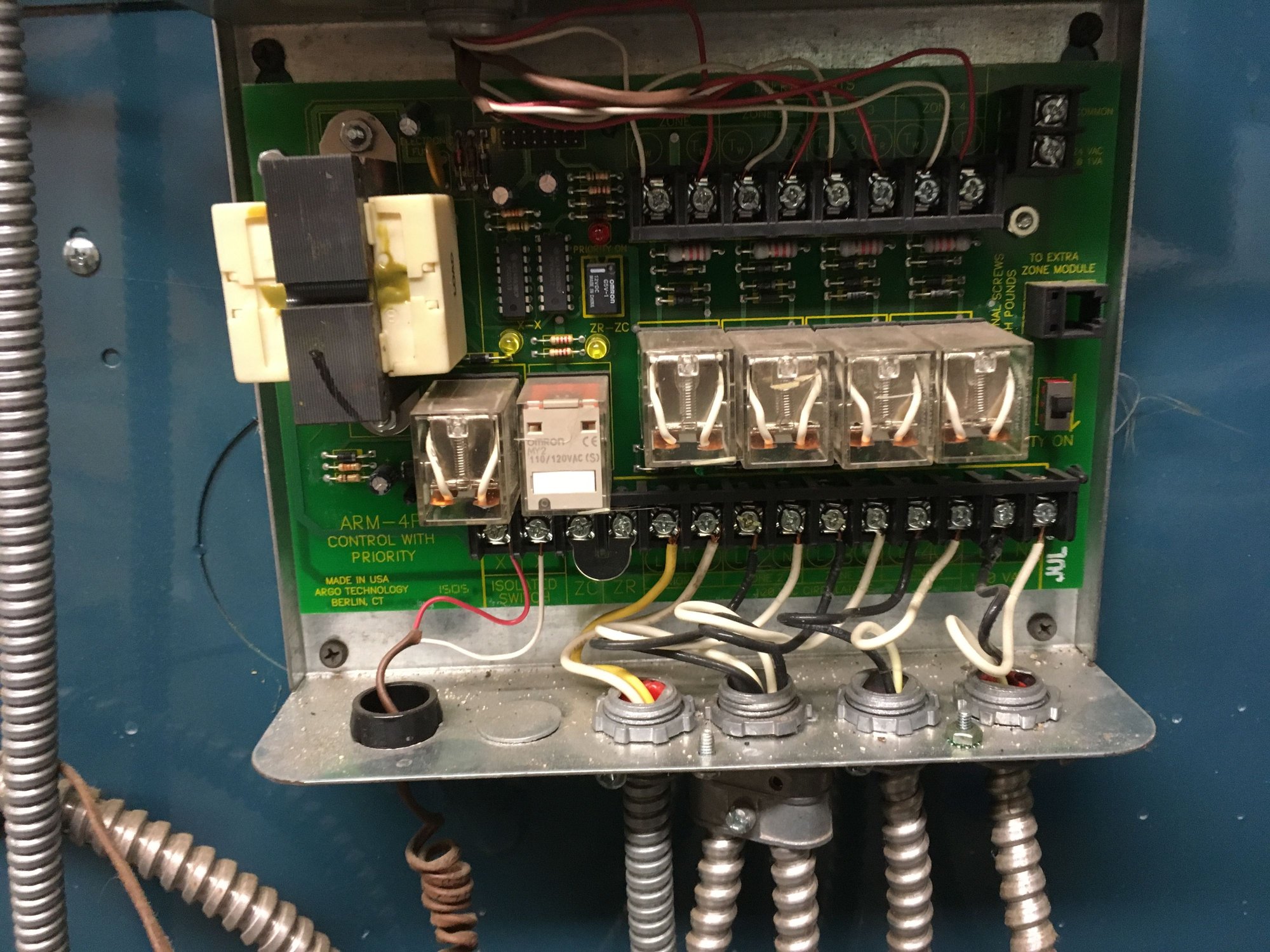 Honeywell R8285D Control Center wired correctly? - DoItYourself.com ...