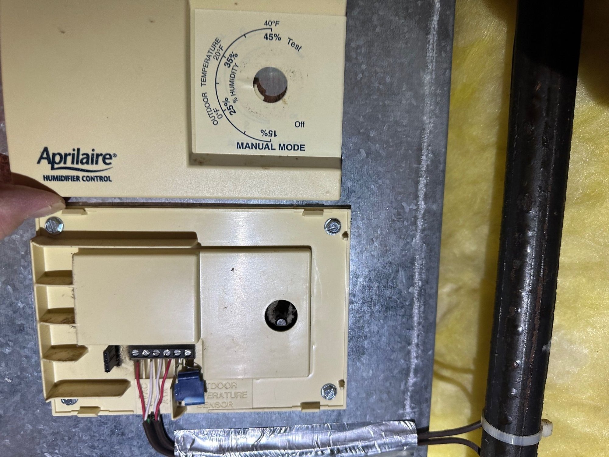 AprilAire 700 old to new humidistat wiring - DoItYourself.com Community ...