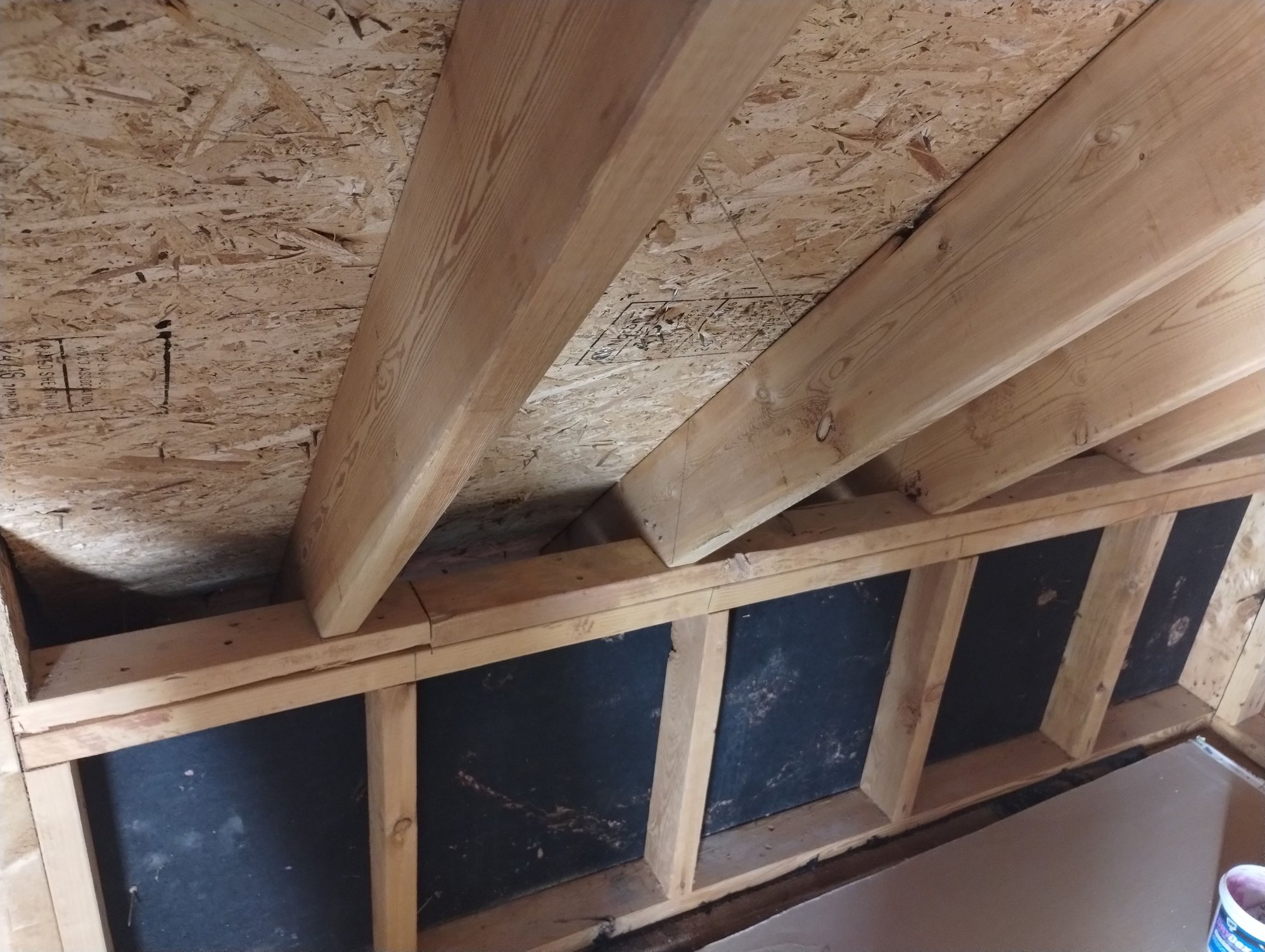 Can You Insulate Extra Space Above Garage Community Forums 