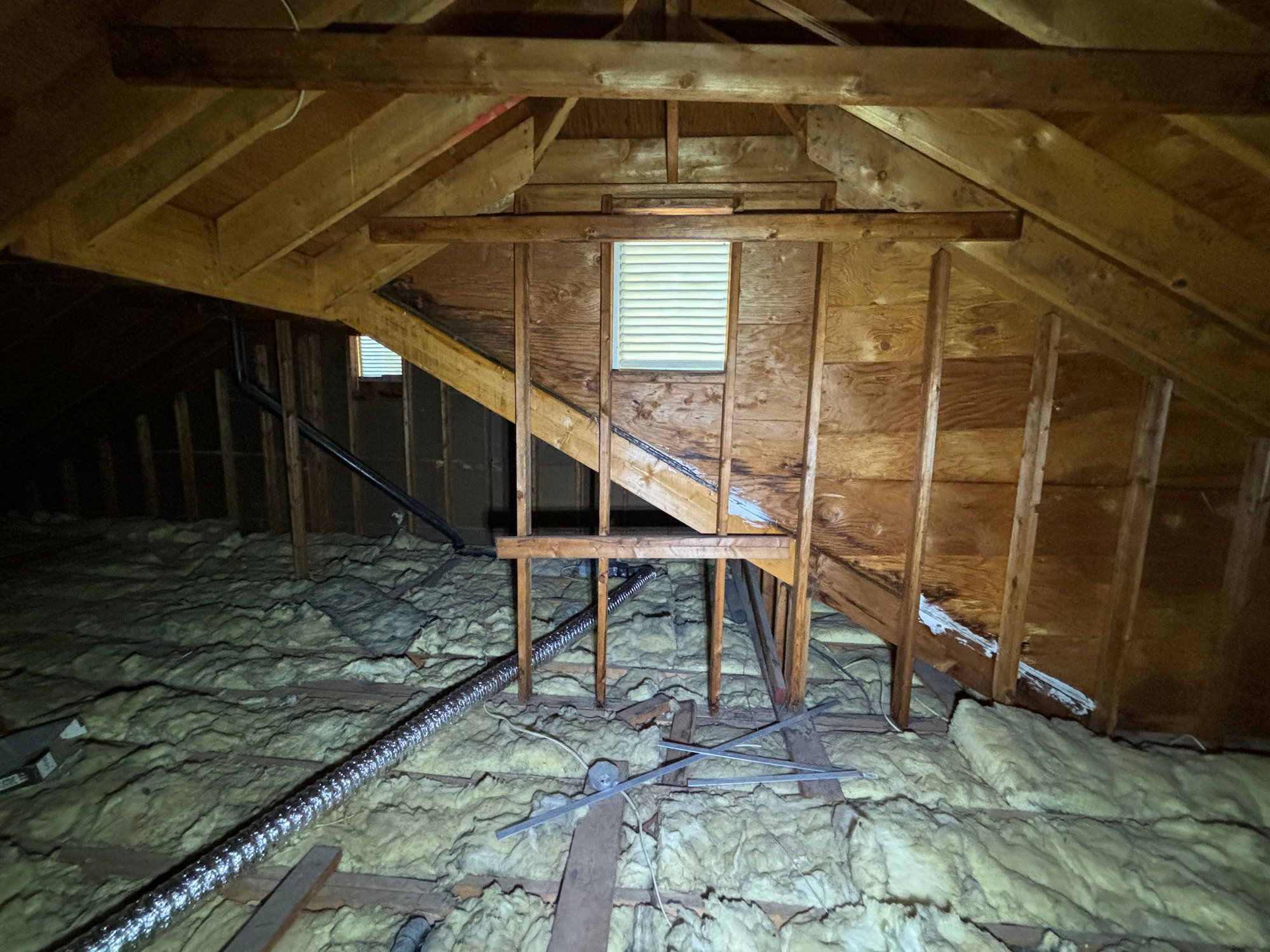 Framing for pull-down attic ladder - DoItYourself.com Community Forums