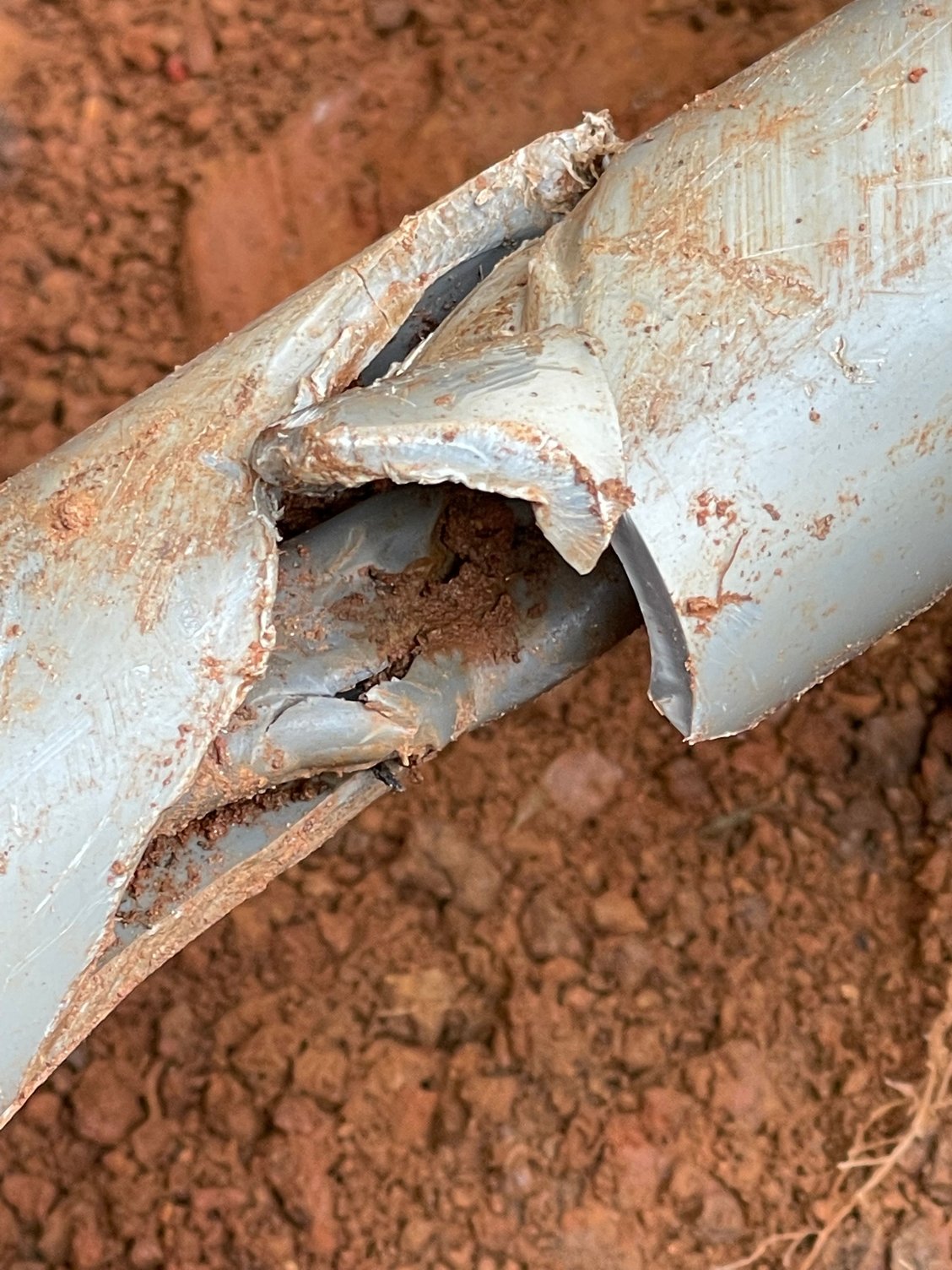 Buried well pump wire breached by hack plumber - DoItYourself.com ...