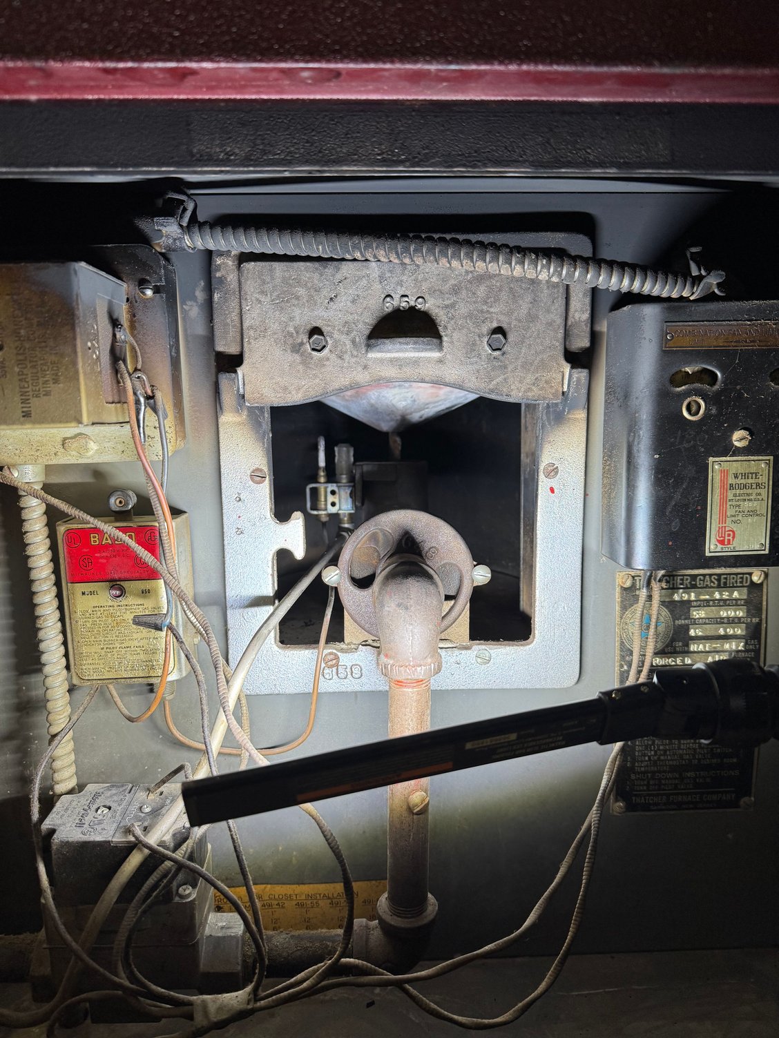 Thatcher gas hot air furnace - DoItYourself.com Community Forums