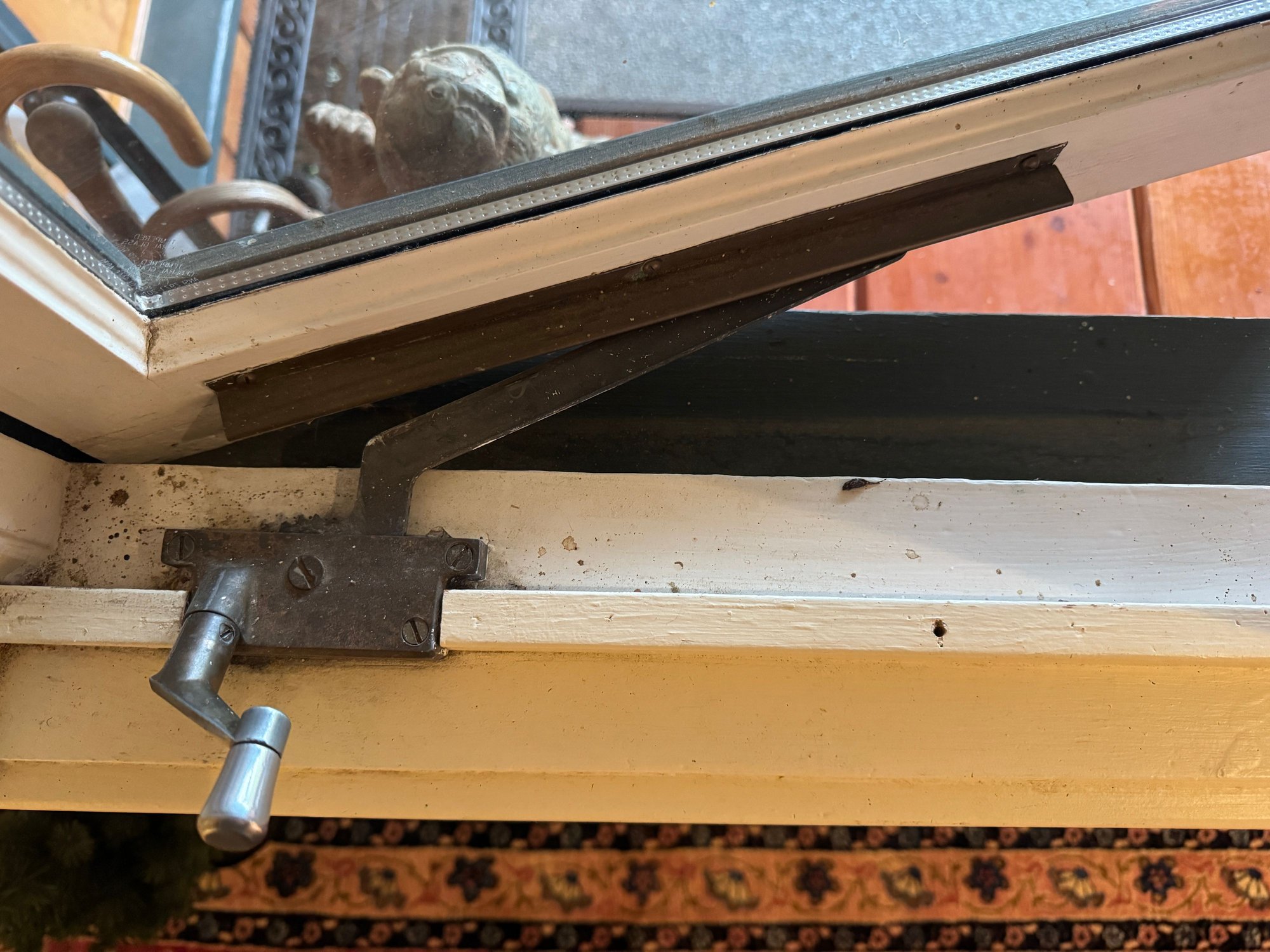 Wood Casement Window Hardware - DoItYourself.com Community Forums