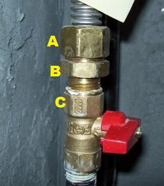 Gas line fittings: reverse thread? - DoItYourself.com Community Forums