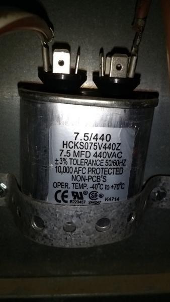 Help with replacing dual/single run A/C capacitor(s) - DoItYourself.com ...
