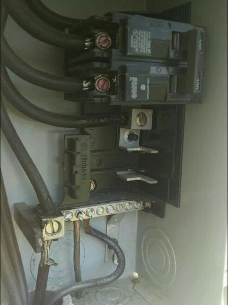 Connecting to disconnect below my electric meter - DoItYourself.com ...
