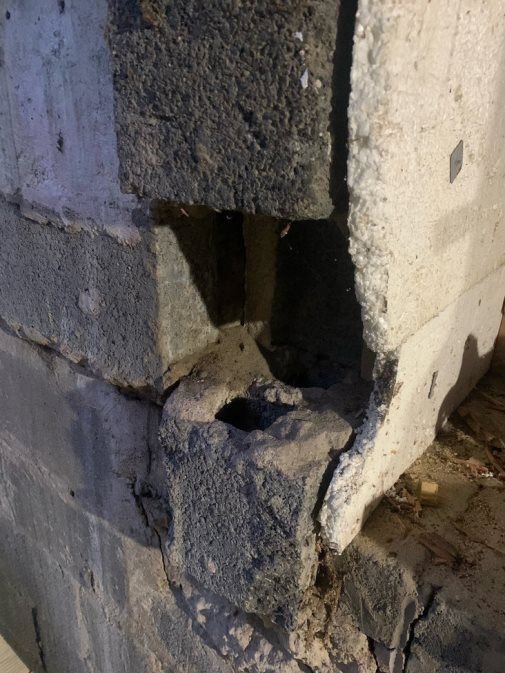 Cinder Block In Basement And Steps - DoItYourself.com Community Forums