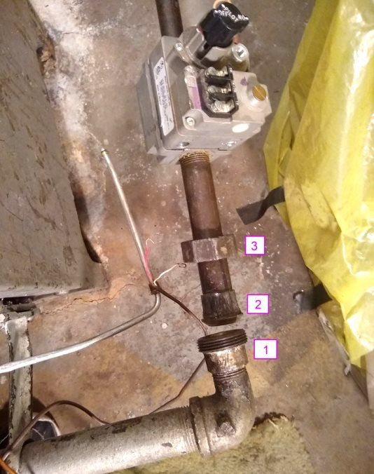 Replacing faulty valve on old gas furnace - DoItYourself.com Community Forums
