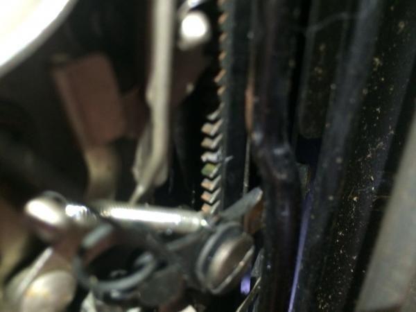 Need help fixing a tooth on metal rail of typewriter! - DoItYourself ...