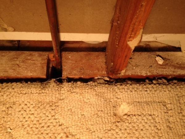 Rotten stud and sill and subfloor - DoItYourself.com Community Forums